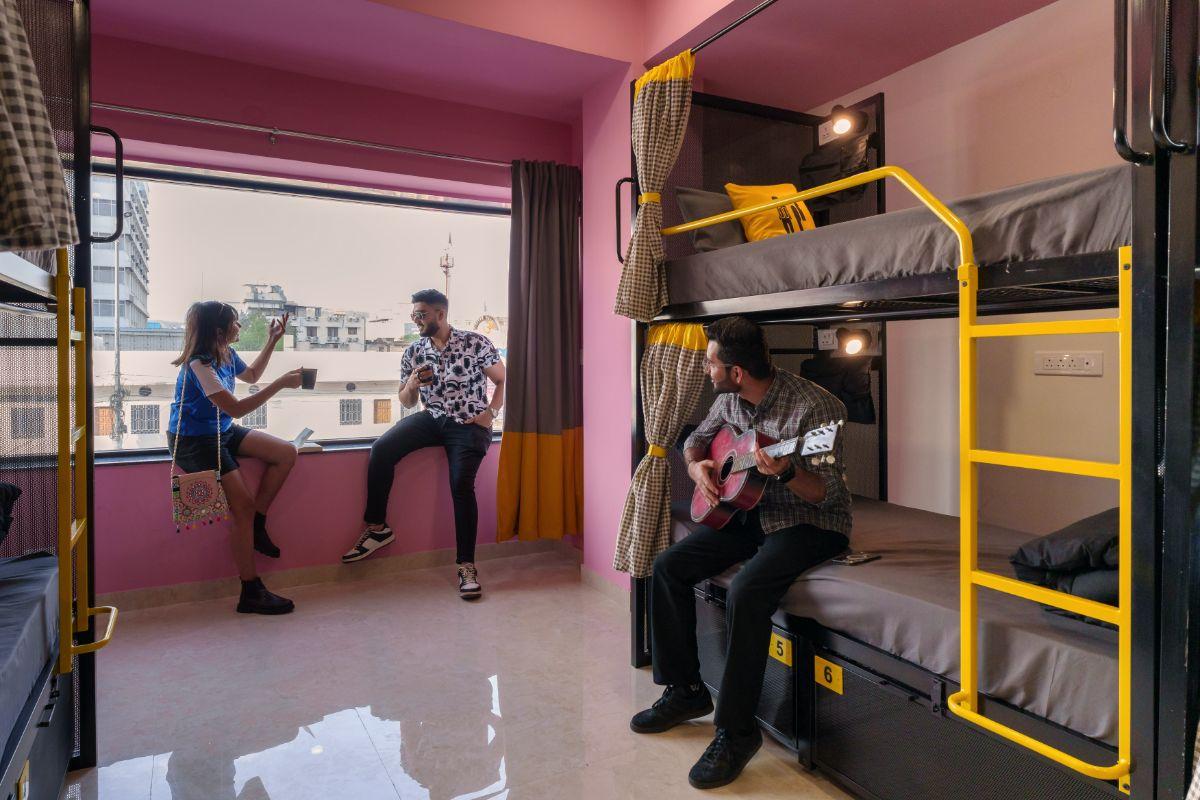 The Hosteller Jaipur | Best Branded Backpacker Hostel in Jaipur MI Road