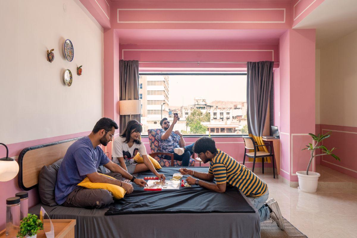 The Hosteller Jaipur | Best Branded Backpacker Hostel in Jaipur MI Road
