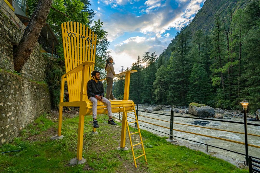 The Hosteller Kasol Riverside | Best Branded Backpacker Hostel in Kasol