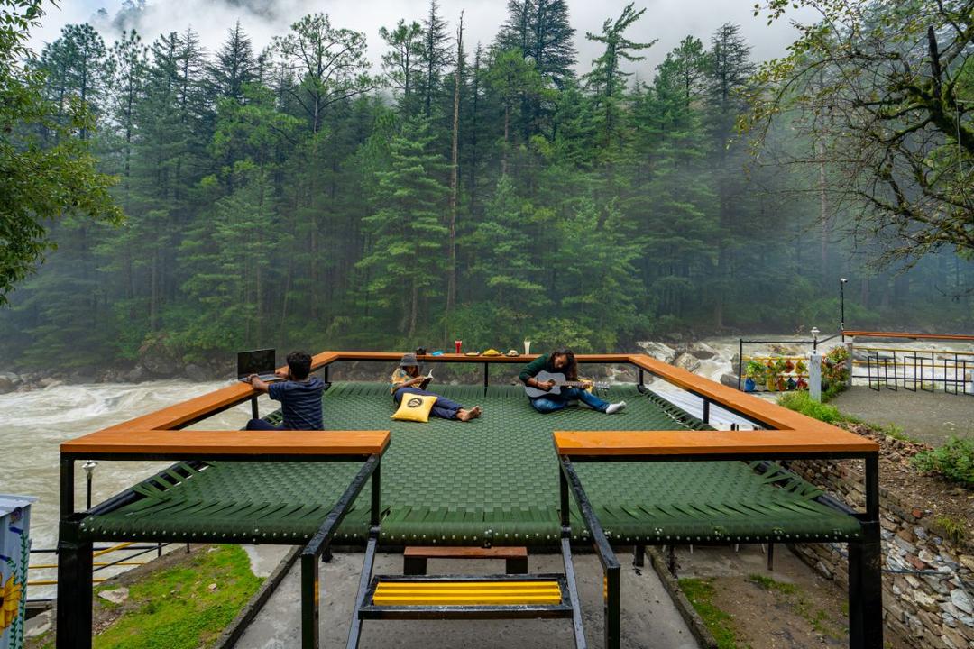 The Hosteller Kasol Riverside | Best Branded Backpacker Hostel in Kasol