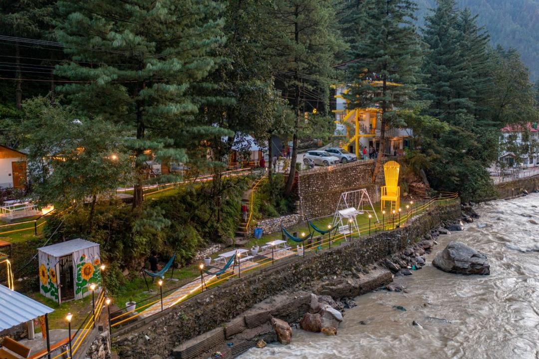 The Hosteller Kasol Riverside | Best Branded Backpacker Hostel in Kasol